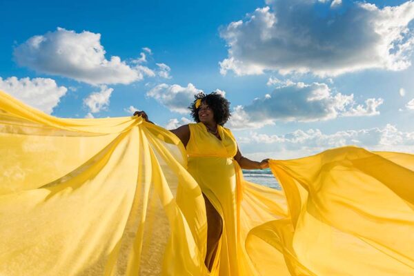 Empowering Flying Dress photoshoot in Atlanta, Alpharetta, Roswell