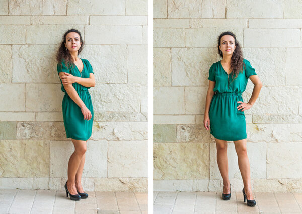 Simple and easy female POSING for photos with examples.