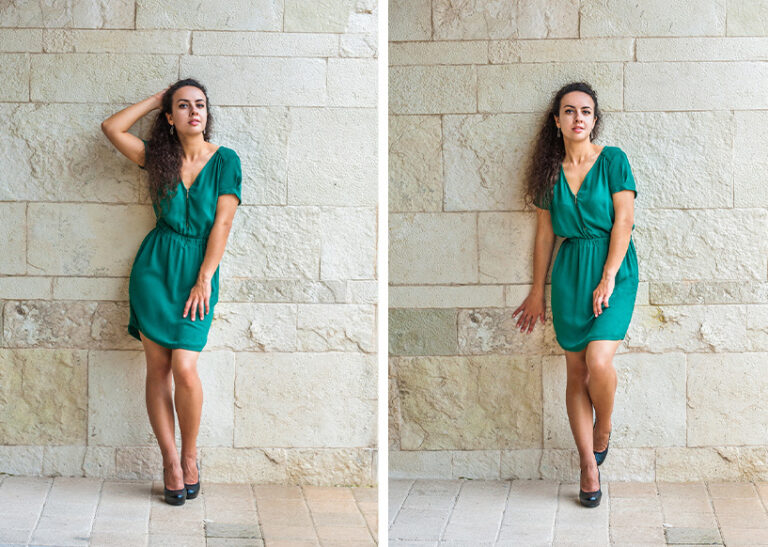 Simple and easy female POSING for photos with examples.