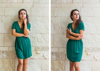 Simple and easy female POSING for photos with examples.